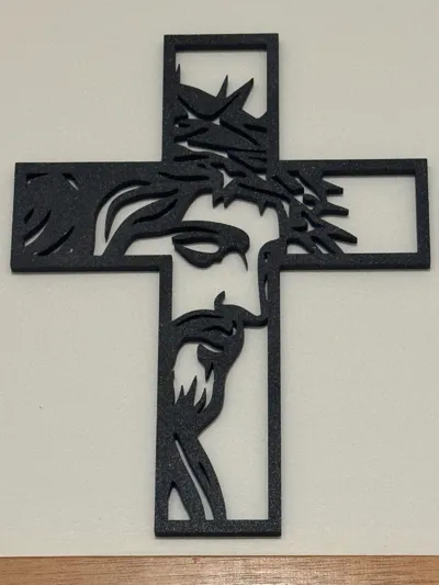 Jesus Christ Wall Art - Free 3D Print Model - MakerWorld