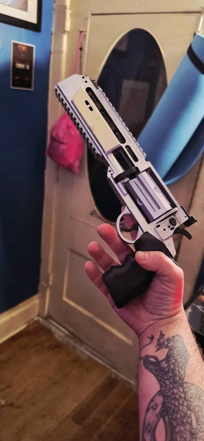 Resident Evil Requiem Revolver - Free 3D Print Model - MakerWorld