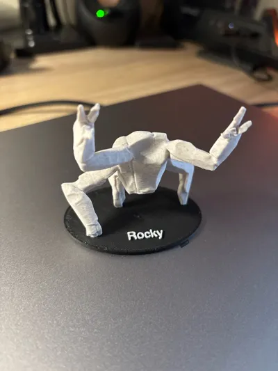 Rocky from Project Hail Mary Movie - Free 3D Print Model - MakerWorld