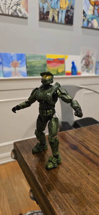 Halo MkV Action Figure - Master Chief - MODULYR V2 - Free 3D Print ...