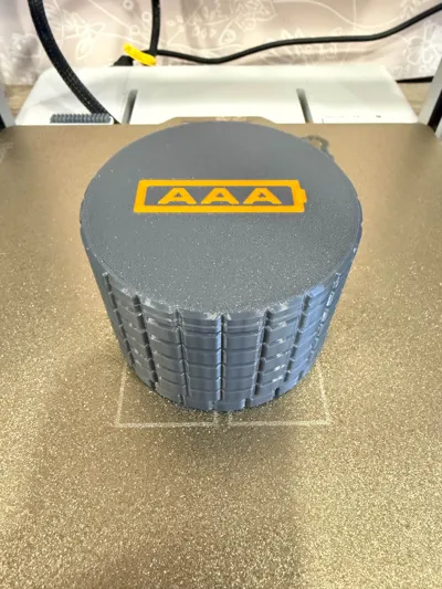 Battery Containers-Frag Pattern - Free 3D Print Model - MakerWorld