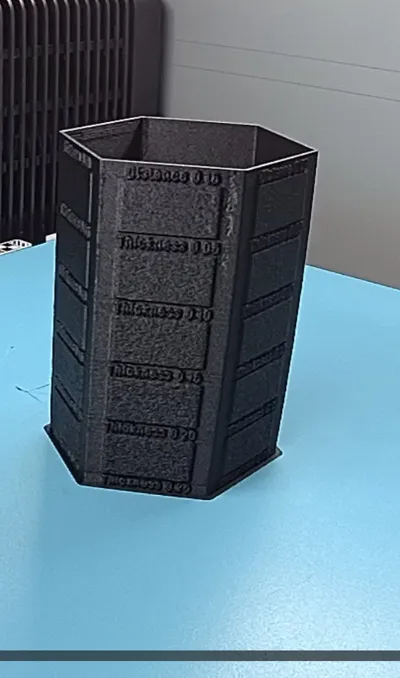 Fuzzy Skin Tester – 30 Setting Combinations - Free 3D Print Model ...