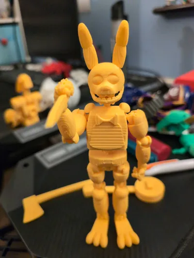 Springbonnie Action figure - Free 3D Print Model - MakerWorld