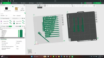 Customizable Garden Plant Label Sign - Free 3D Print Model - MakerWorld