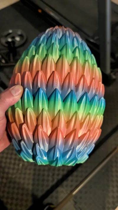 Dragon Hatch Shell-Display-Friendly Removable Egg! - Free 3D Print ...