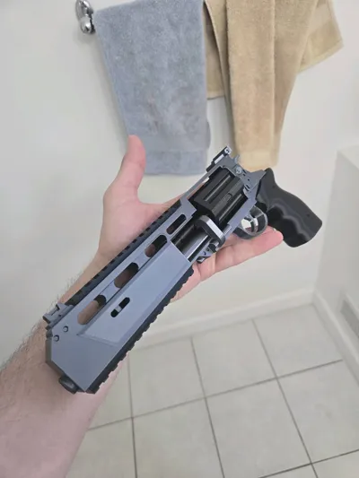Resident Evil Requiem Revolver - Free 3D Print Model - MakerWorld