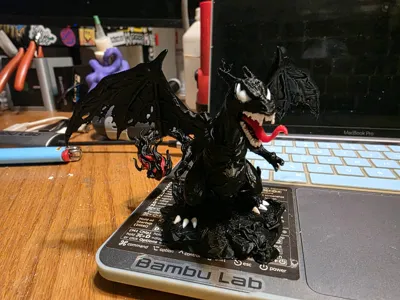 Venom Charizard - Free 3D Print Model - MakerWorld