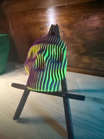 Quantum Skull See Through - Free 3D Print Model - MakerWorld