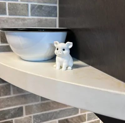 Sweet Little Pig - Free 3D Print Model - MakerWorld
