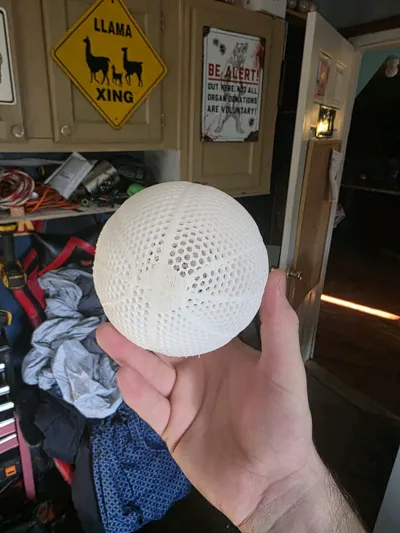 Mini Airless Basketball - Free 3D Print Model - MakerWorld