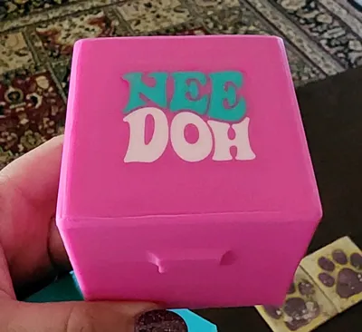 NeeDoh Nice Cube Case (58mm size/medium) - Free 3D Print Model - MakerWorld