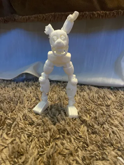 SpringTrap action figure - Free 3D Print Model - MakerWorld