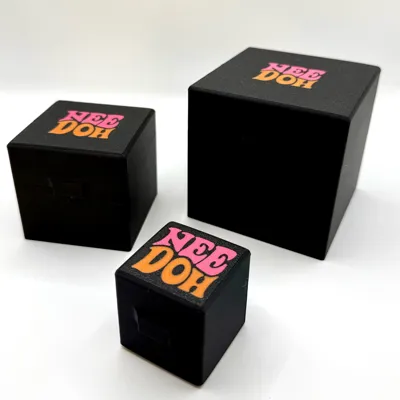 NeeDoh Nice Cube Case (58mm size/medium) - Free 3D Print Model - MakerWorld