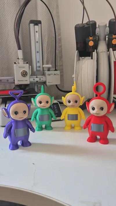 Teletubbies - Free 3D Print Model - MakerWorld