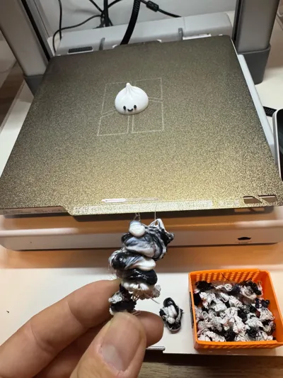 Happy Dumpling Clicker - Free 3D Print Model - MakerWorld