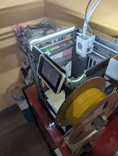 Flashforge AD5X LED-Mount - Free 3D Print Model - MakerWorld