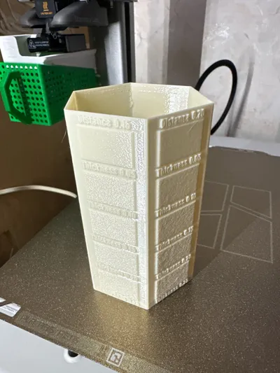 Fuzzy Skin Tester – 30 Setting Combinations - Free 3D Print Model ...