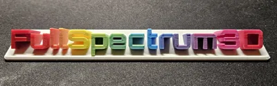 Bambu Studio Color Mixing Test - Only 4 Spools! - Free 3D Print Model ...