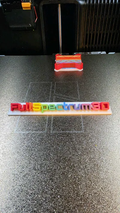 Bambu Studio Color Mixing Test - Only 4 Spools! - Free 3D Print Model ...