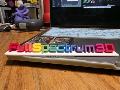 Bambu Studio Color Mixing Test - Only 4 Spools! - Free 3D Print Model ...