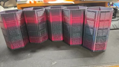 Fuzzy Skin Tester – 30 Setting Combinations - Free 3D Print Model ...
