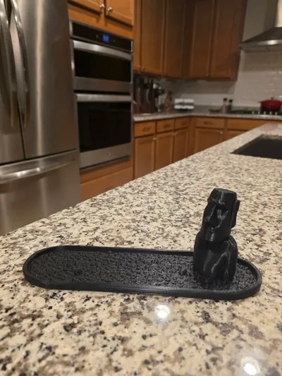 Moai Incense Holder Easter Island Statue Free 3D Print Model moai-incense-holder-easter-island-statue-free-3d-print-model