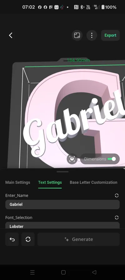 Customizable Name Sign Generator - Free 3D Print Model - MakerWorld