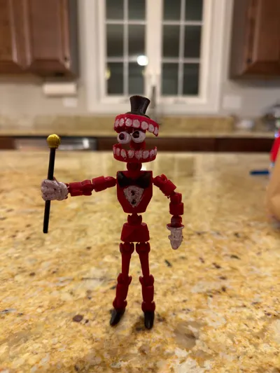Articulated Caine From TADC - Free 3D Print Model - MakerWorld