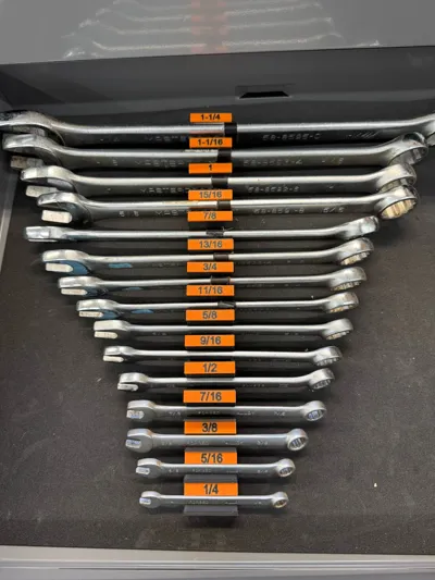 Wrench Mod (Wrench Organizer) - Free 3D Print Model - MakerWorld