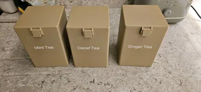 Customizable Snap-Lock Box (Parametric) - Free 3D Print Model - MakerWorld