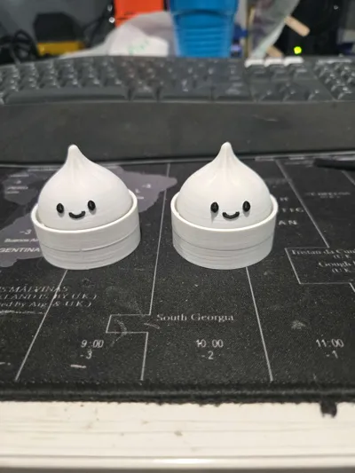 Happy Dumpling Clicker - Free 3D Print Model - MakerWorld