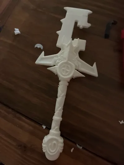 Doom Slayer Crucible - Free 3D Print Model - MakerWorld