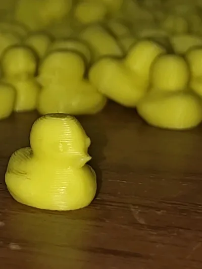 Small Tiny Mini Micro Duck - Free 3D Print Model - MakerWorld