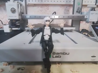 Dummy 13 Gojo 1.1 (JJK) - Free 3D Print Model - MakerWorld