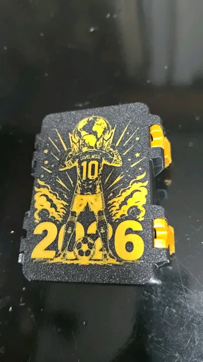 Lionel Messi Trading Card Storage Box - Free 3D Print Model - MakerWorld