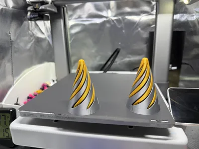 Spiral Cone Fidget - Free 3D Print Model - MakerWorld