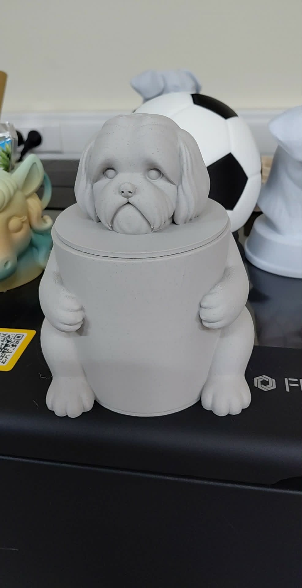 Shih Tzu Storage Jar - Free 3D Print Model - MakerWorld