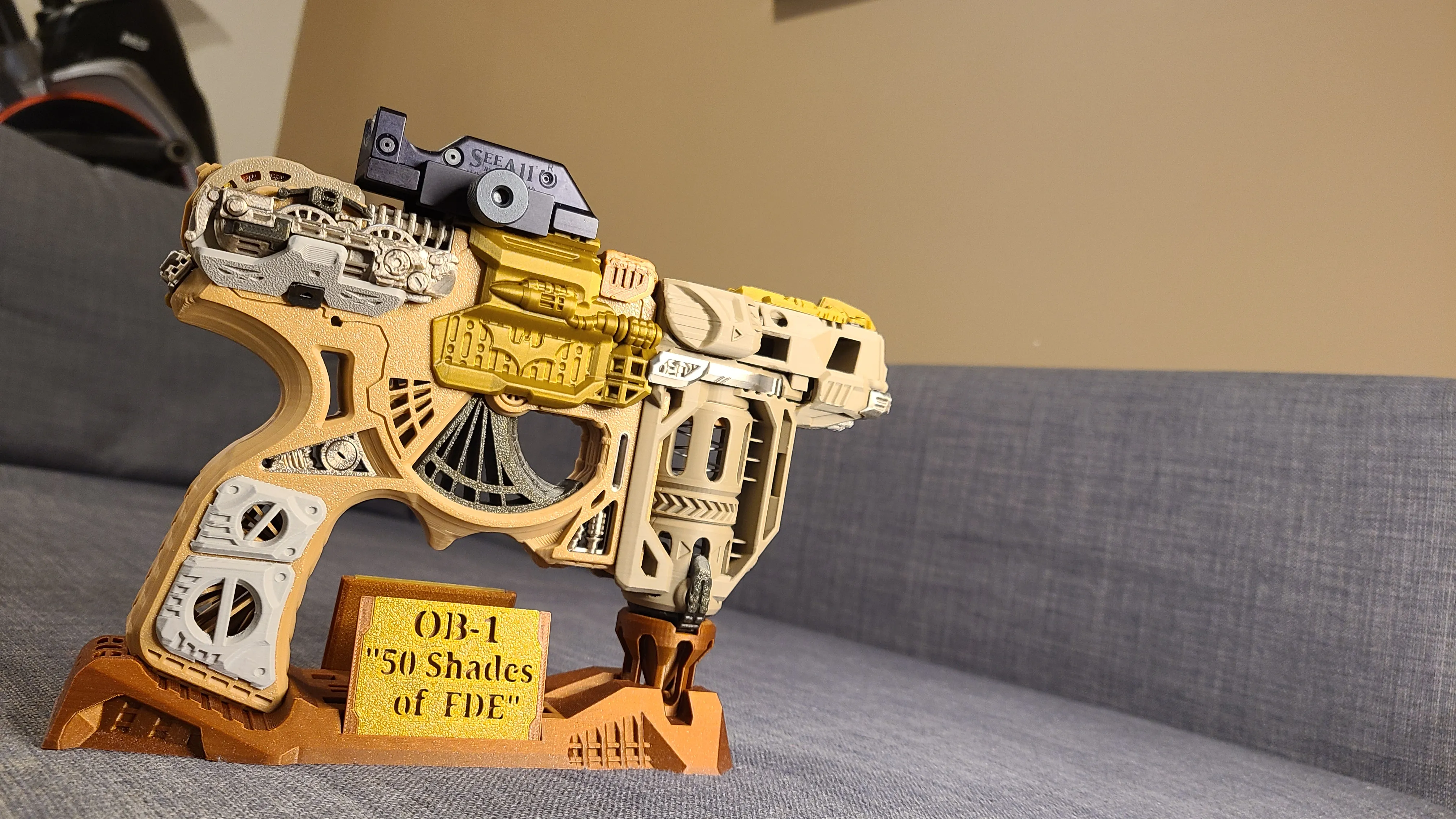 OB-1: A Disc Launcher with Ammo Counter by BoBo Innovation 勃勃文創 ...