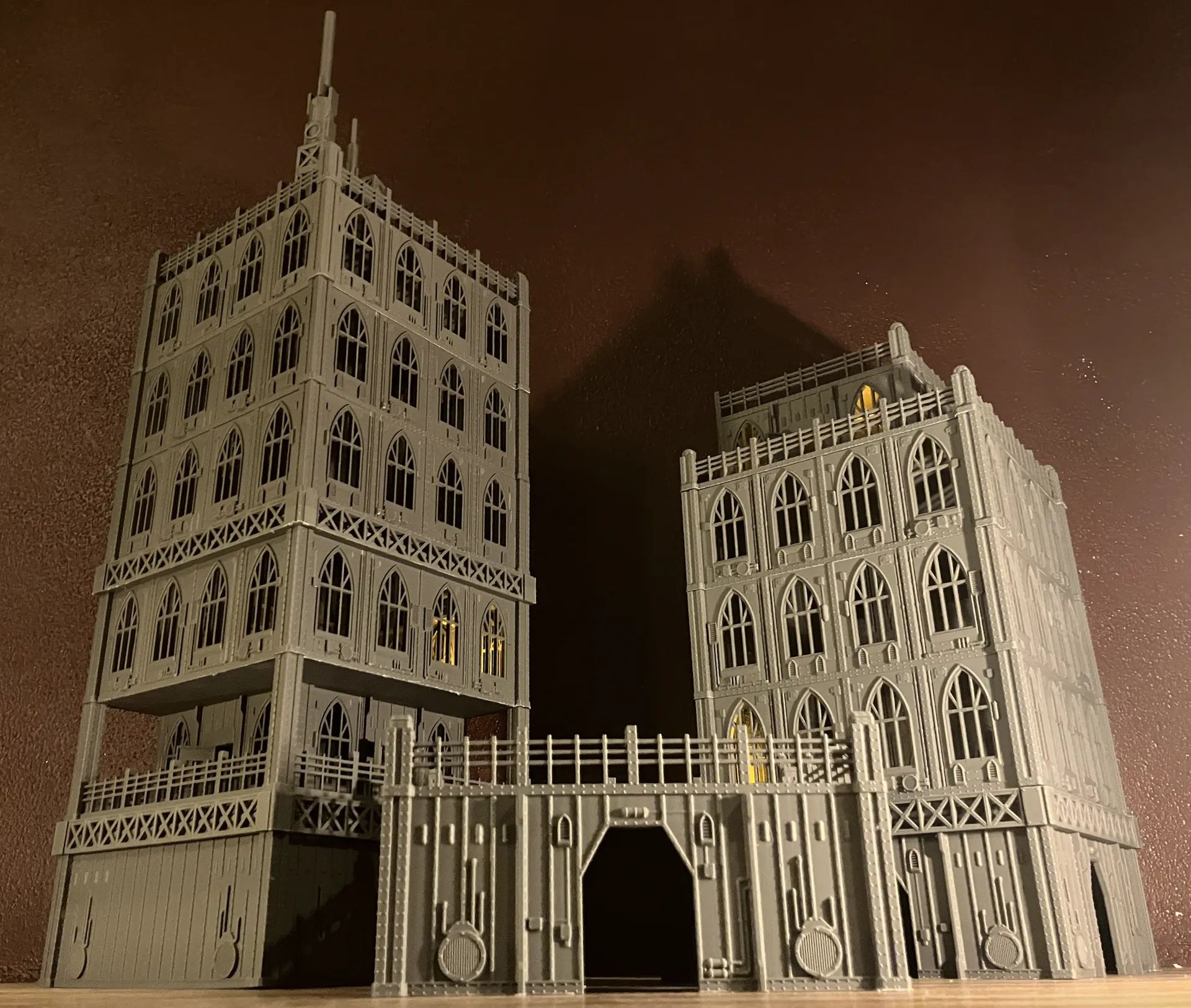 Gothic Skyscrapers Terrain Set by Wernstrom Designs - MakerWorld