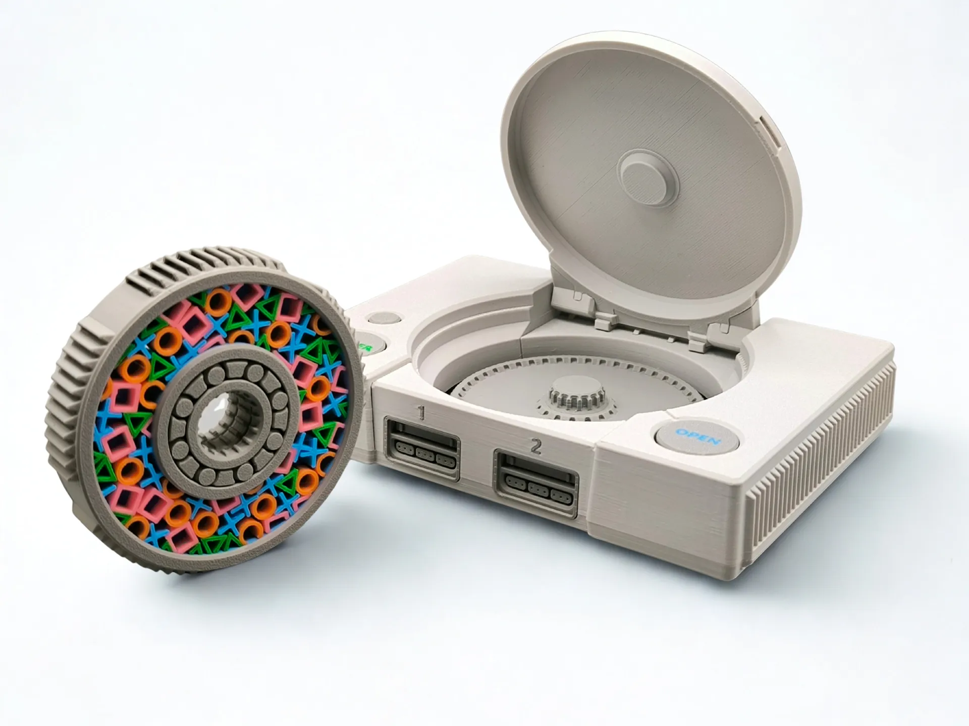 PS1 Spinner & Display Case by G-Man Projects - MakerWorld