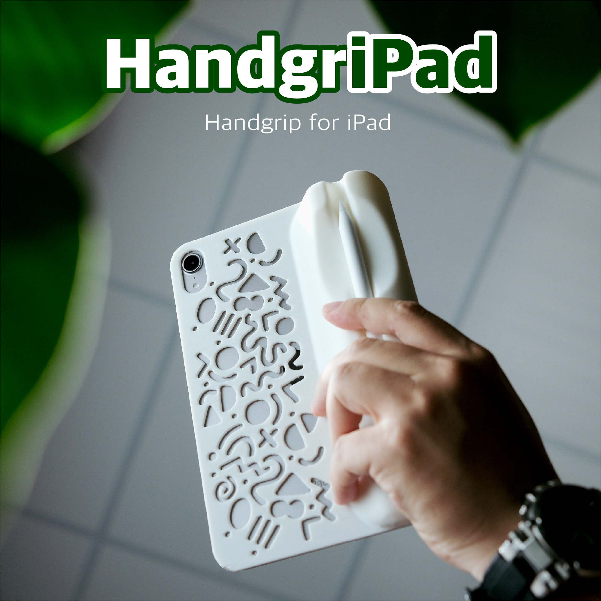 Handgrip for iPad by Ariel - MakerWorld