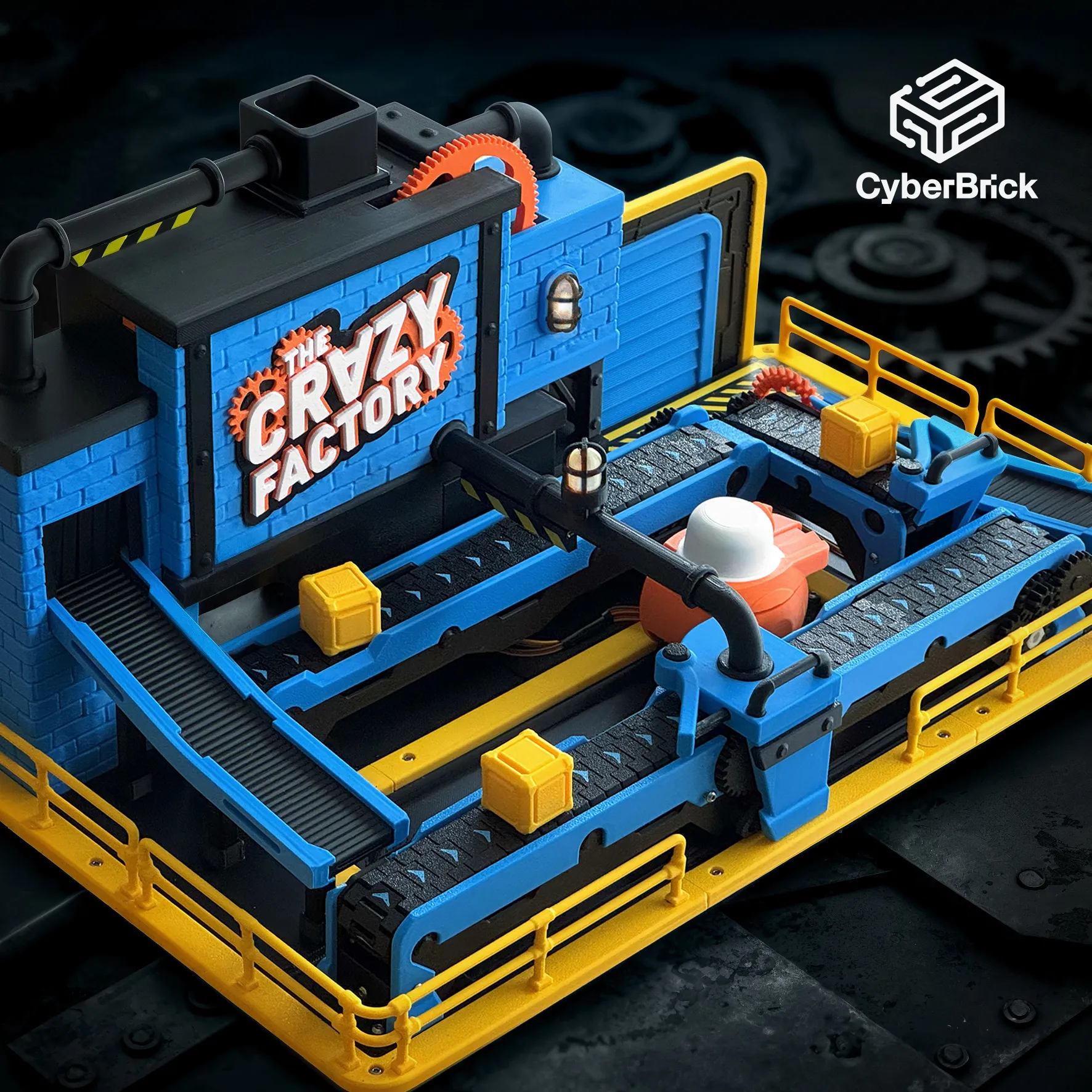 The Crazy Factory by Structales - Roadrunner4d - MakerWorld