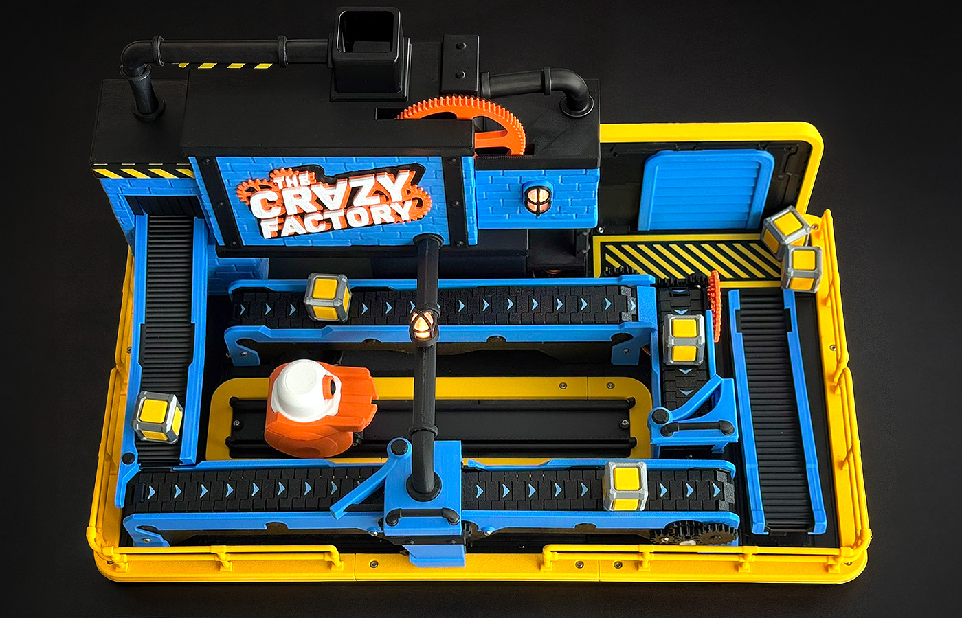 The Crazy Factory by Structales - Roadrunner4d - MakerWorld