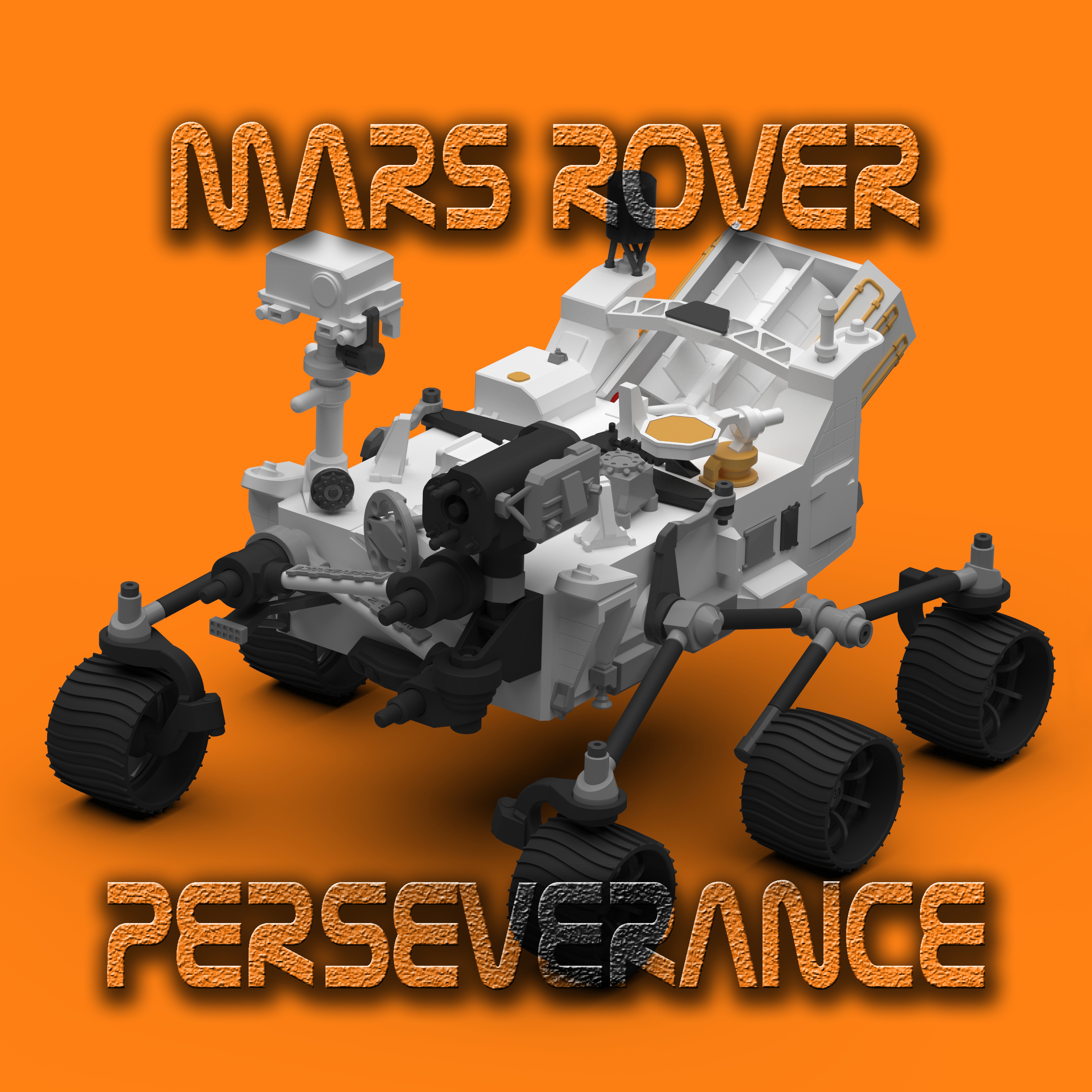 Mars Rover Perseverance by Morethan3D - MakerWorld