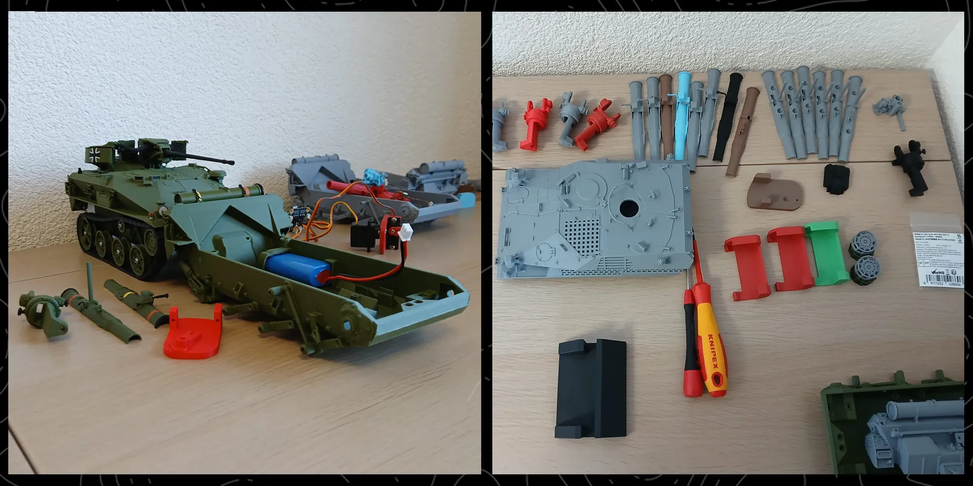 CyberBrick Wiesel 1A1 & 1A2 Waffenträger | 1/16 by PrivateMiku - MakerWorld