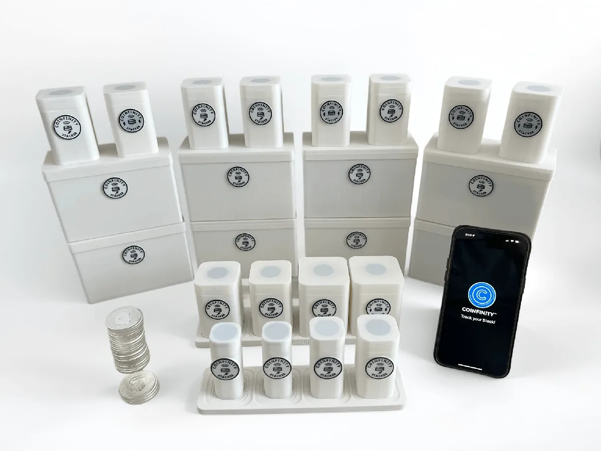 DIY Coin Stacking and Tracking System by COINFINITY - MakerWorld