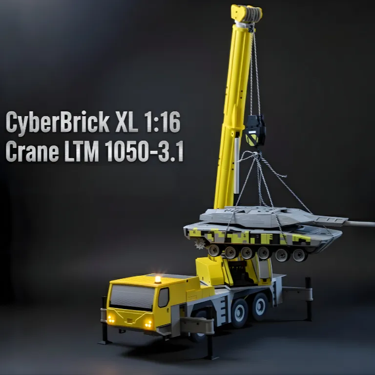 XL 1.16 Cyberbrick Crane LTM 1050-3.1 by TobiDeve - MakerWorld