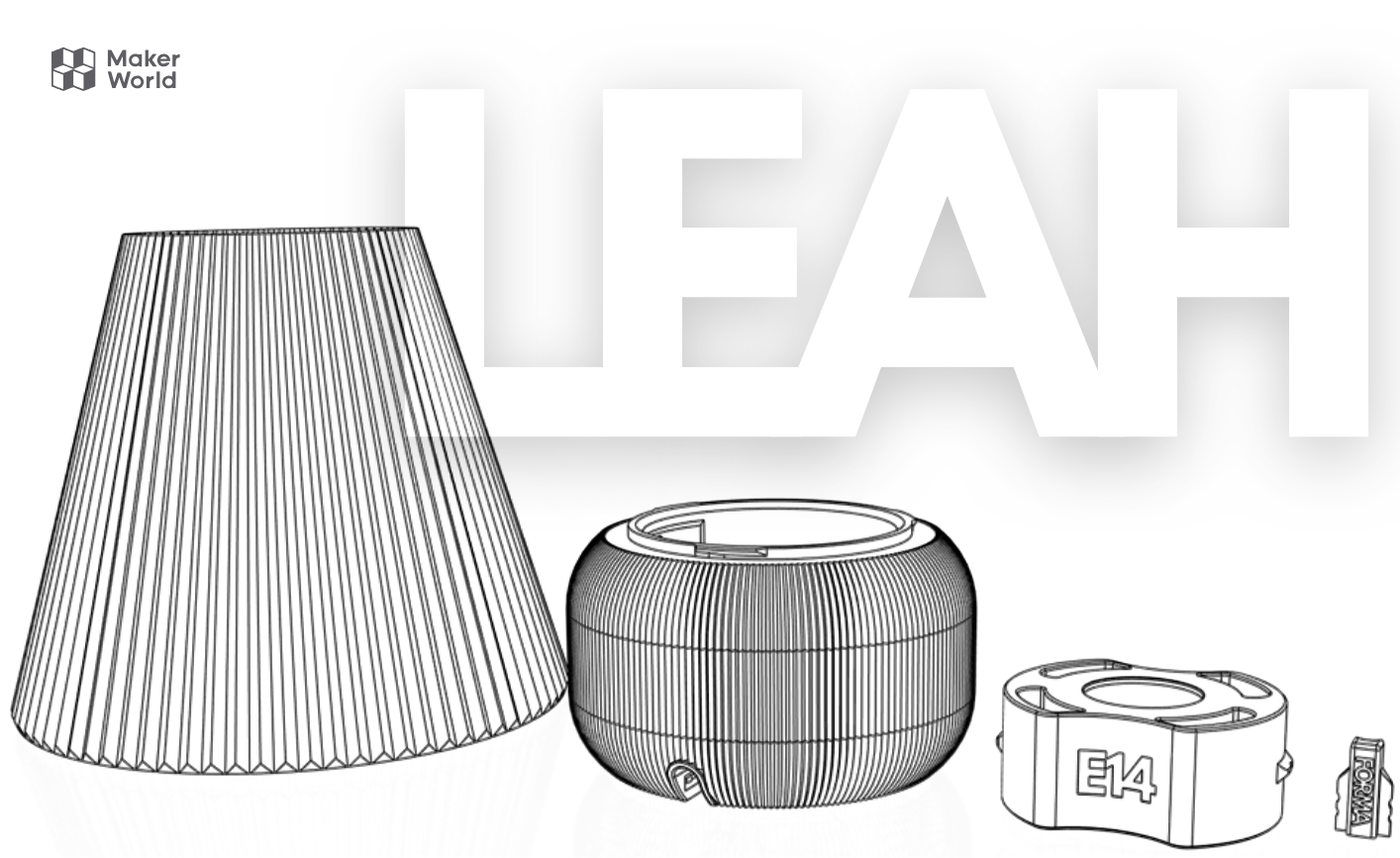 LEAH – A Design Concept in Light and Form. by 3dwb - MakerWorld