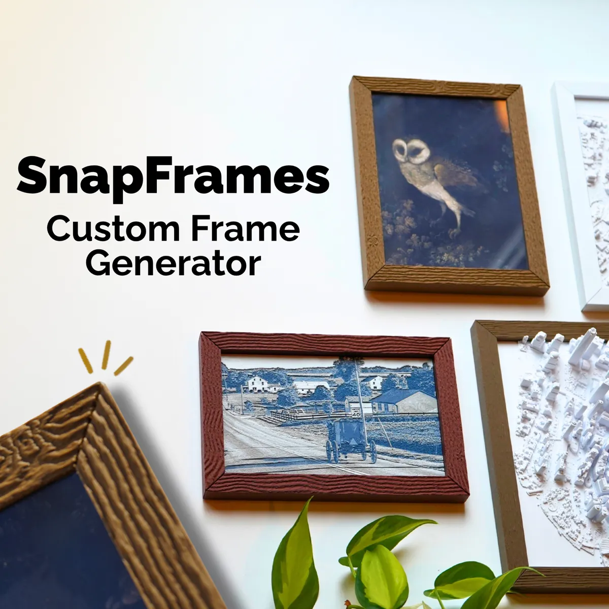 SnapFrames: Custom Frame Generator by Micropolitan - MakerWorld