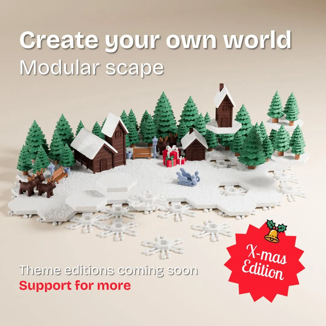 Kimoscapes - Create your World by kraken.stl - MakerWorld